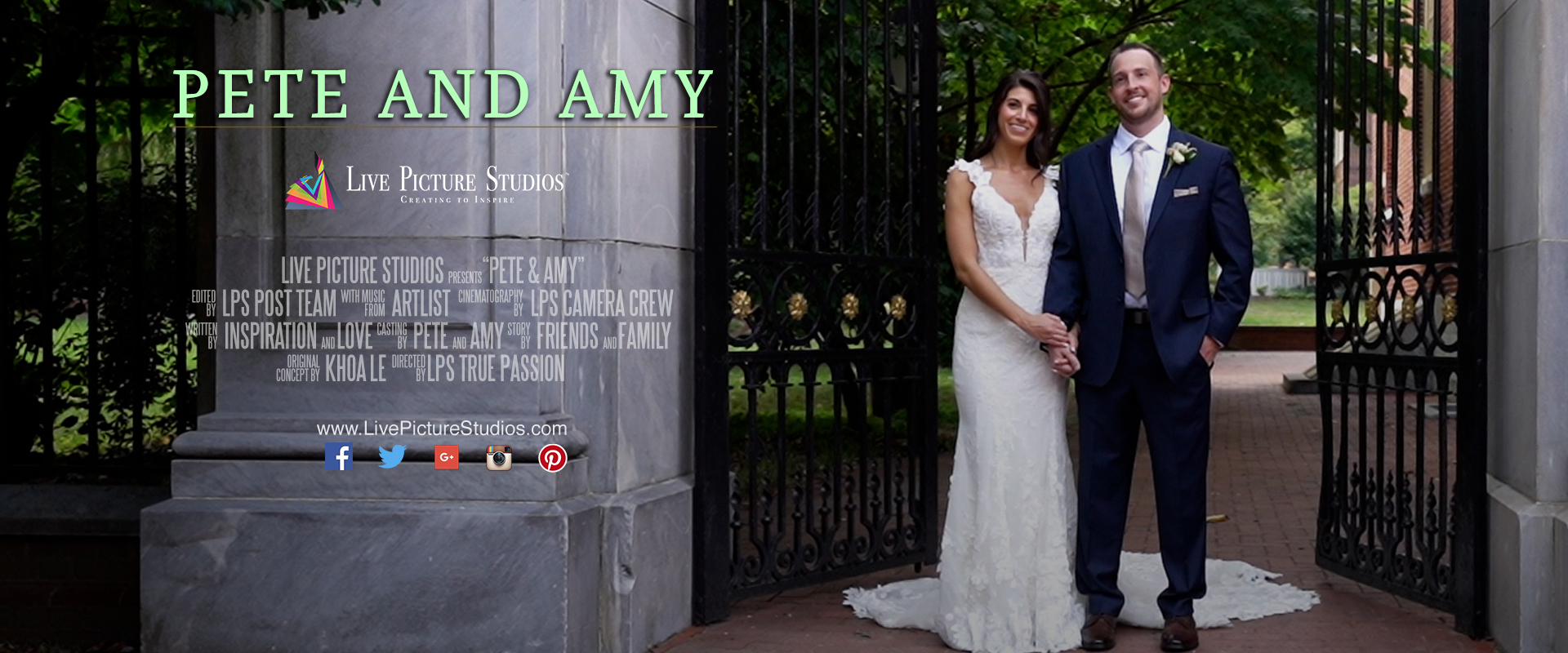 Pete and Amy Wedding Highlight - Crystal Tea Room, Philadelphia PA