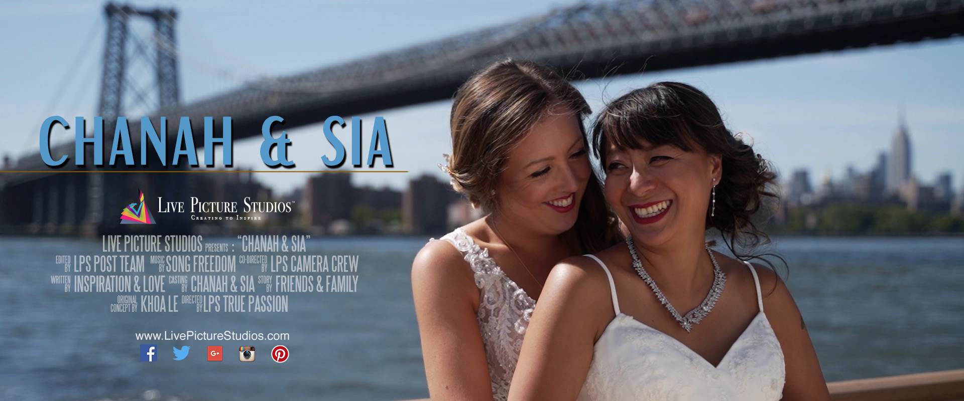 Chanah & Sia Wedding Highlight - Giando on the Water, Brooklyn NY