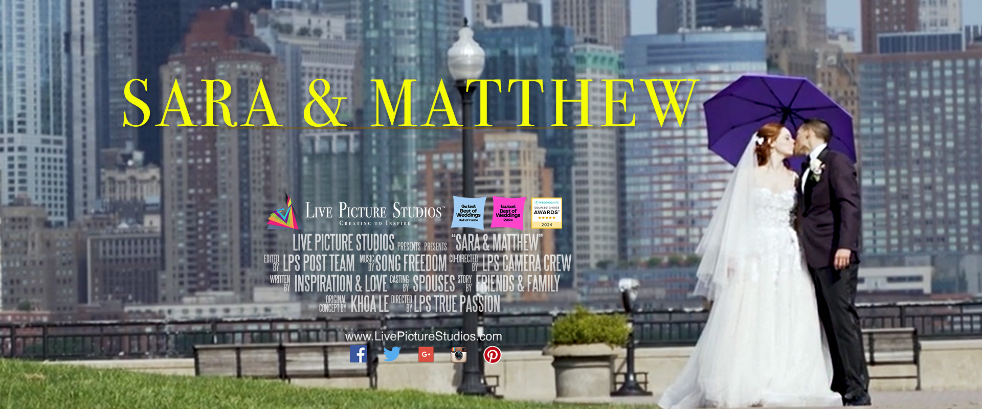 Sara and Matthew Wedding Highlight - Maritime Parc, Jersey City NJ