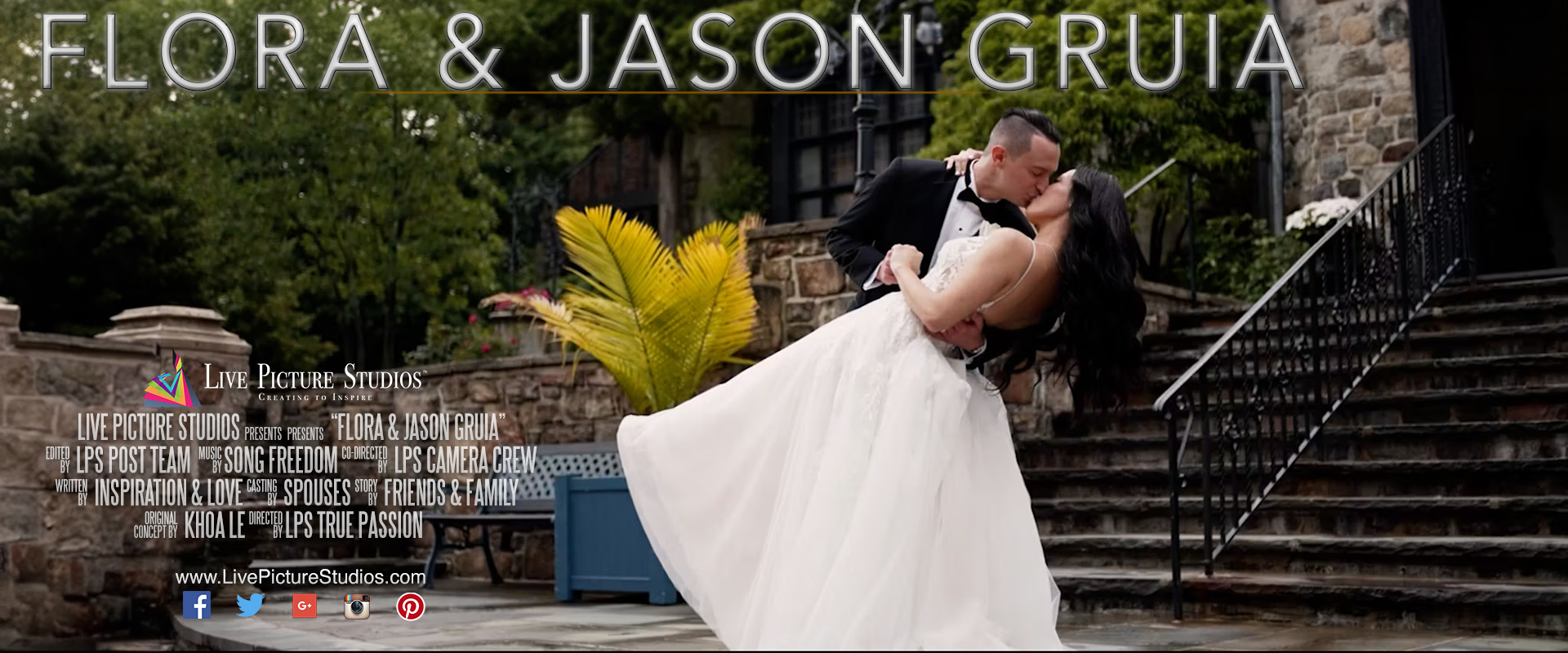 Flora and Jason Gruia Wedding Highlight - Pleasantdale Chateau, West Orange NJ