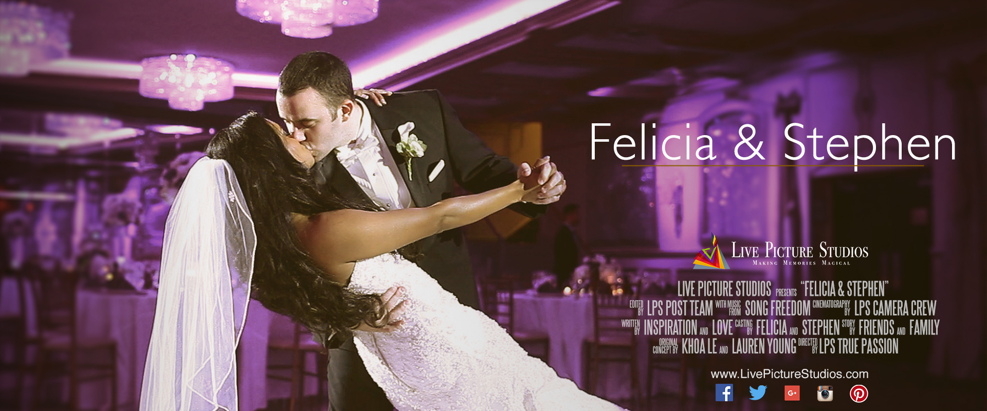 Felicia and Stephen Wedding Highlight - The Royal Manor, Garfield NJ